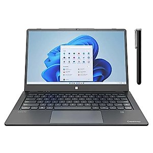 Gateway Touchscreen 14.1" FHD Laptop in Metallic Black Intel Core i5-1235U 10-Core up to 4.4 Processor 8GB DDR4 RAM 512GB SSD HDMI Wi-Fi Win 11 Pen iSlik (Renewed)