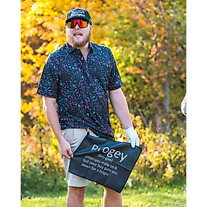 SHANKITGOLF Funny Golf Rope Hat Legalize Mulligans Adjustable Golf Hat Gag Gift Joke Black