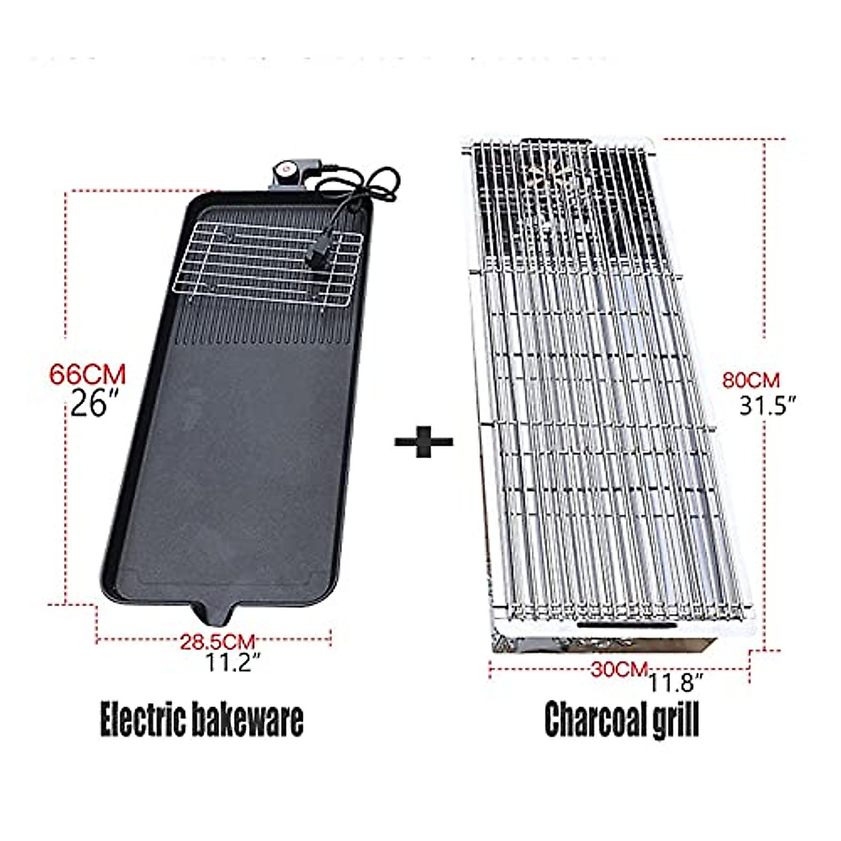 Wood Fire Pits Outdoor Garden Terrace Grill Table Wood Burning Fire Pit, Backyard Patio Outdoor Dining Table and Chair Set, Desktop High Temperature Resistance-Safe