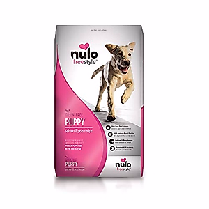 Nulo Puppy Food Grain Free Dry Food With Bc30 Probiotic And Dha (Salmon And Peas Recipe, 11Lb Bag)