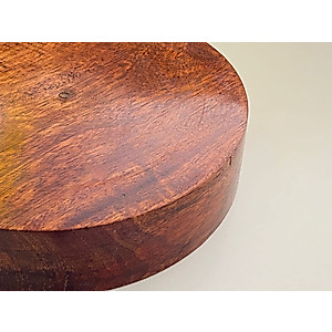 Butcher Block Handcrafted Butcher Block Cutting Board Cutting Boards Wood Barker Butchers Block Round Chopping Boards 9 Inches Diameter Height 2 Inch Cutting Board 22cm X 22cm X 5cm)