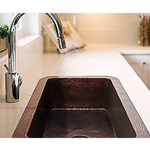 Copper Kitchen Sink Round Corners