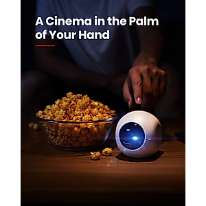 Anker Nebula Astro Mini Portable Projector, Kids Pocket Cinema, Mini Projector, Parental Controls, Customizable UI, Android 7.1, 2.5-Hour Battery Life, Portable Design Pocket Projector (Renewed)