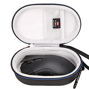 FBLFOBELI Gaming Mouse Case Compatible with Razer DeathAdder, Mamba, Naga/Logitech G402, G502, G602 Mouse/CASEMATIX Esports Mouse Lots Types Mouses, Travel Storage Mice Bag (Case Only)
