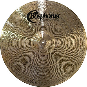 Bosphorus Cymbals N18FR 18-Inch New Orleans Series Flat Ride Cymbal