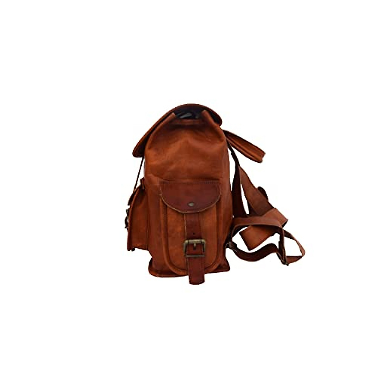 Vintage Leather Backpack For Women/Teen Girls Rucksack, Small 12 Inch Leather Handbag