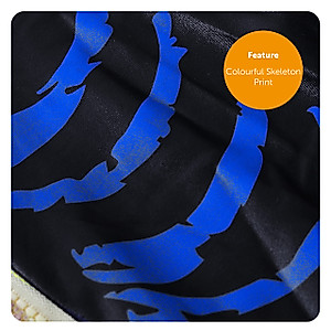 Christy's Adults Neon Skeleton Catsuit Costume (Size 14-16)