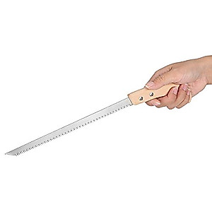 Bonsai Saw, Hand Saw Small Tooth Saw Garden Tools Narrow 325mm Narrow Blade Tree Saw Bonsai Pruning Saw for Branch