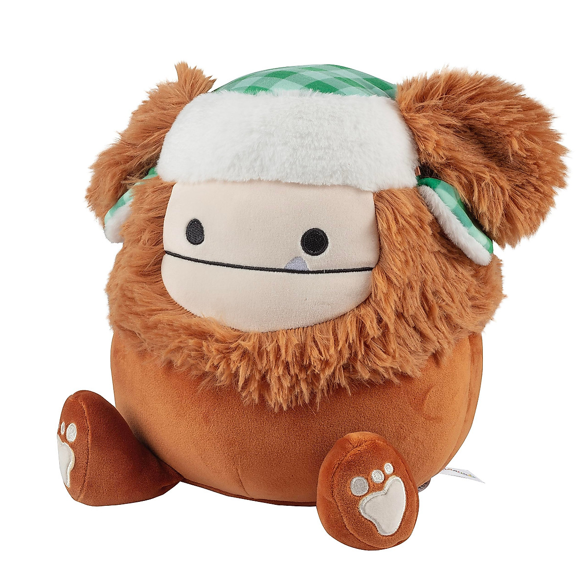 Squishmallows Original 10-Inch Benny The Bigfoot - Official Jazwares Winter Plush - Collectible Soft & Squishy Big Foot Stuffed Animal Toy - Add to Your Squad - Gift for Kids, Girls & Boys