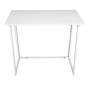 MJWDP Simple Foldable Computer Desk White