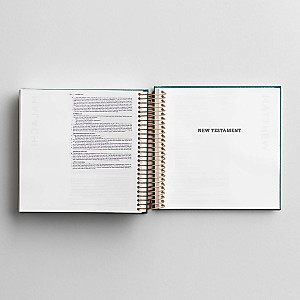 Illustrating Bible CSB Green (Spiral Bound Journaling Bible)