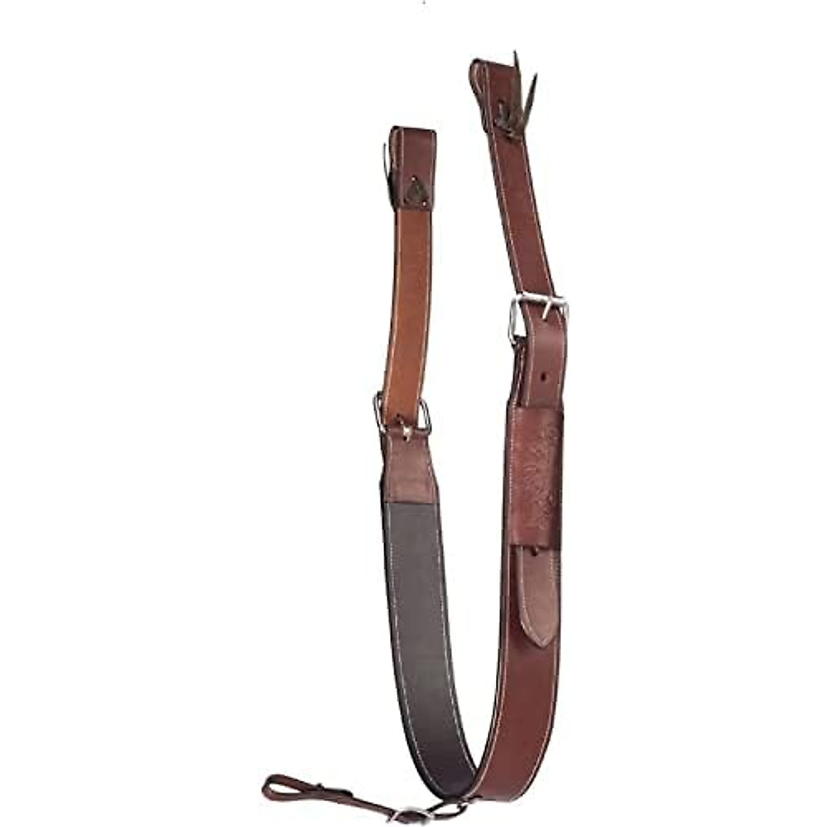 Horse Western Leather Complete Flank Cinch Set Rear Flank Back Cinch Girth Saddle Billets TACK Horse Cinches