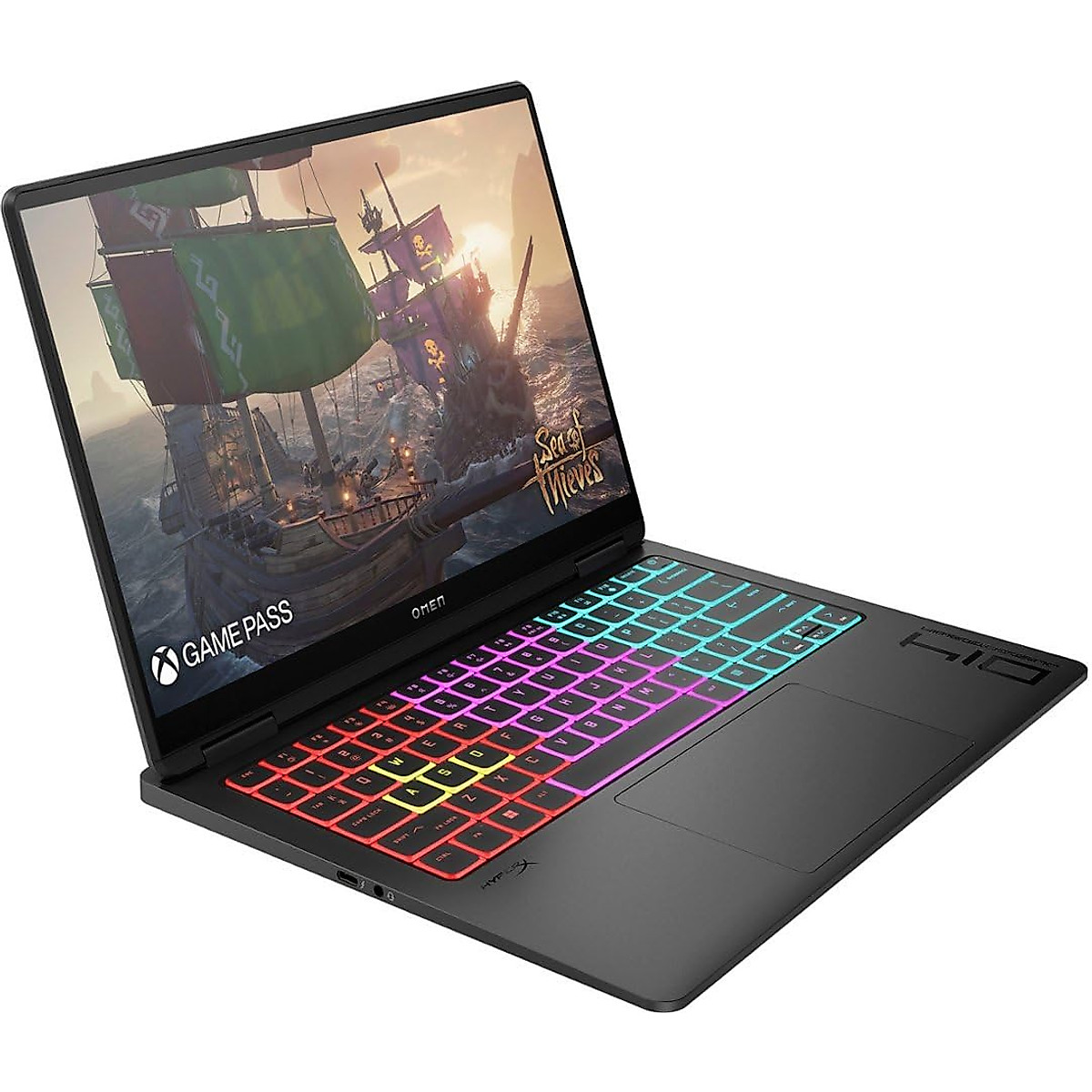 HP OMEN Transcend Gaming Laptop 14.0" 120 Hz OLED 2.8K (16-CoreIntel Ultra 9-185H, GeForce RTX 4070 8GB, 32GB LPDDR5X, 1TB SSD, RGB KYB, Thunderbolt 4, WiFi 6E, Win 11 Home) w/DKZ USB Port Expander