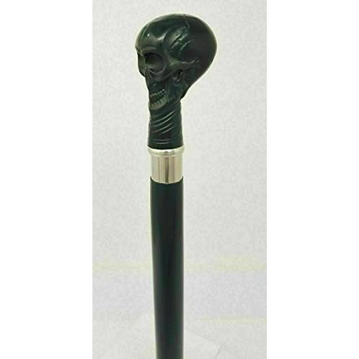 R S E Beautiful Antique Solid Brass Lion Handle Cane for Walking Stick Cane Gifts