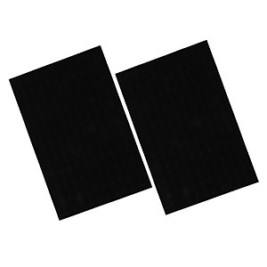 Abaodam 6 pcs Box Jewelry Sponge Pad showcase display for selling jewelry insert tray ring holder for jewelry earring jewelry foam inserts jewelry dish tray black mat foam ring accessories