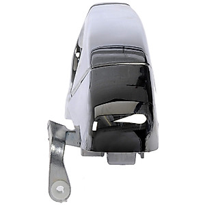 Dorman 80545 Front Passenger Side Exterior Door Handle Compatible with Select Cadillac / Chevrolet / GMC Models, Chrome , Black