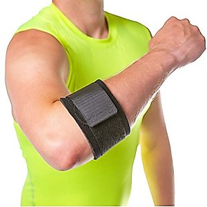 Counterforce Brace - Tendonitis Strap Support Band for Tennis & Golfers Elbow Pain