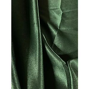 Hunter Crepe Back Satin Fabric 58/60 Inches Wide by The Yard
