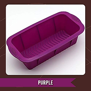 Tie Cake Pans 3 Bread Bread Loaf Silicone Non-Stick Rectangle Baking Pan Mold Kitchen，Dining Bar Kitchen Baking Pans