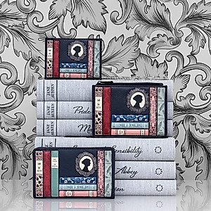 Jane Austen Leather Wallet