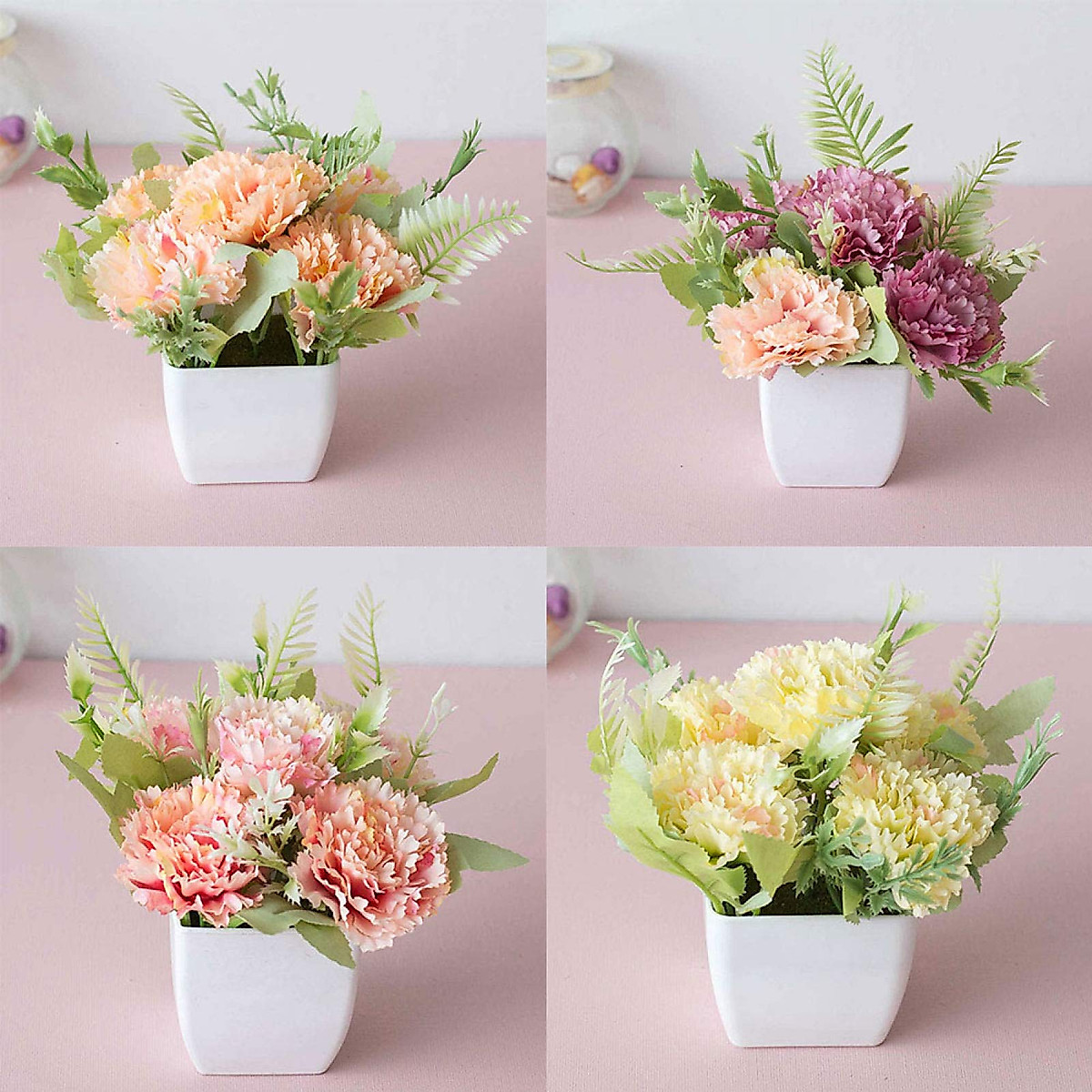 Artificial Lilac Flower Cafe Garden Party Wedding Photo Prop Home Bonsai Decor