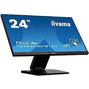 iiyama Prolite T2454MSC-B1AG 23.8" 1920 x 1080pixels Multi-Touch Multi-User Black Touch Screen moni