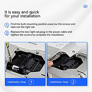 Pugody A+ Quality BL-FU195A FU195B FU195C NP40LP Replacement Projector Lamp Bulb for NEC VE303XG OPTOMA HD142X DW441 H115 S341 TW342 W340W345 W355 X341 X345 X355 DS421 DS431 EH331 H114 H183X S321W330