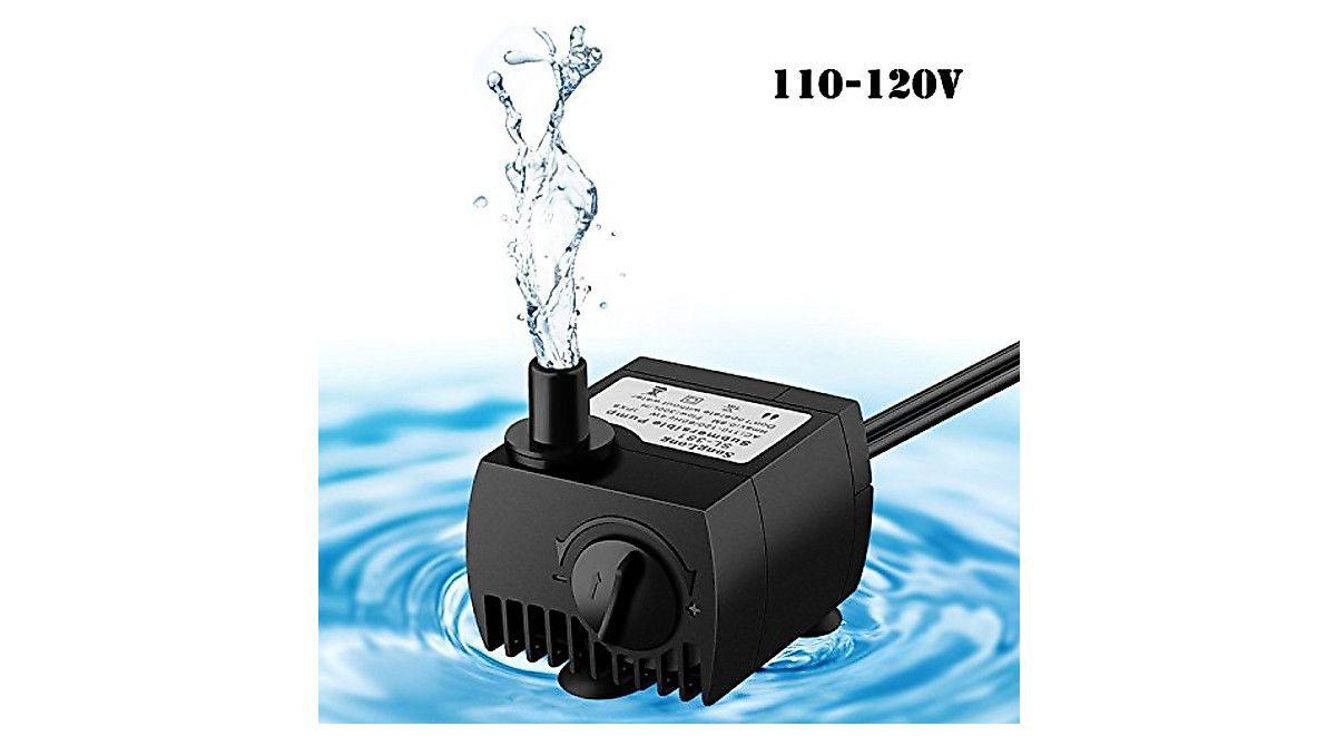 JUFENG Submersible Water Pump for Ponds & Aquariums