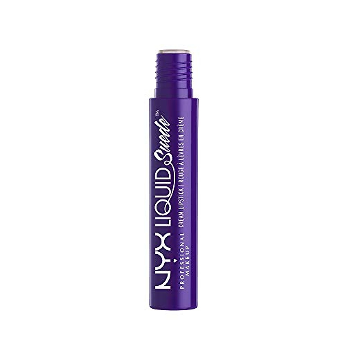 NYX PROFESSIONAL MAKEUP Liquid Suede Cream Lipstick - Amethyst (Deep Neon Purple)