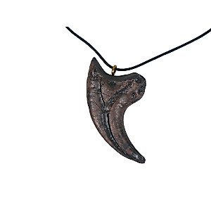 Mid-Land Scientific adults Velociraptor Dinosaur Claw Pendant Necklace (344-2)