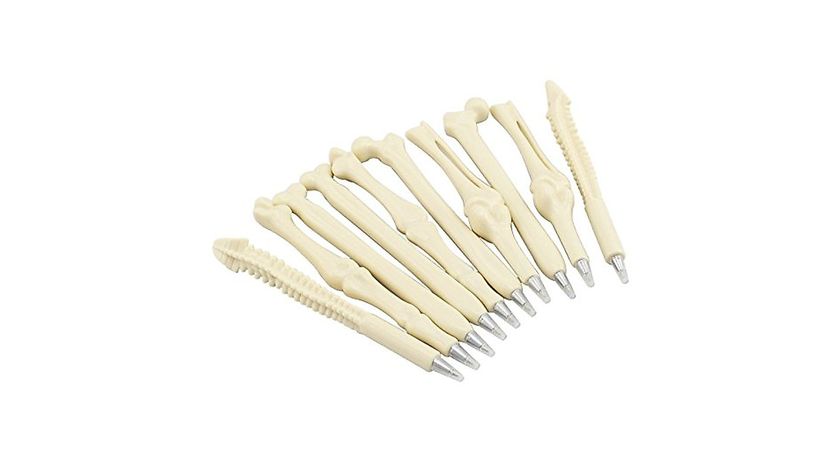 Bone Shape Ballpoint Pens - Fun Gifts for Medical Pros