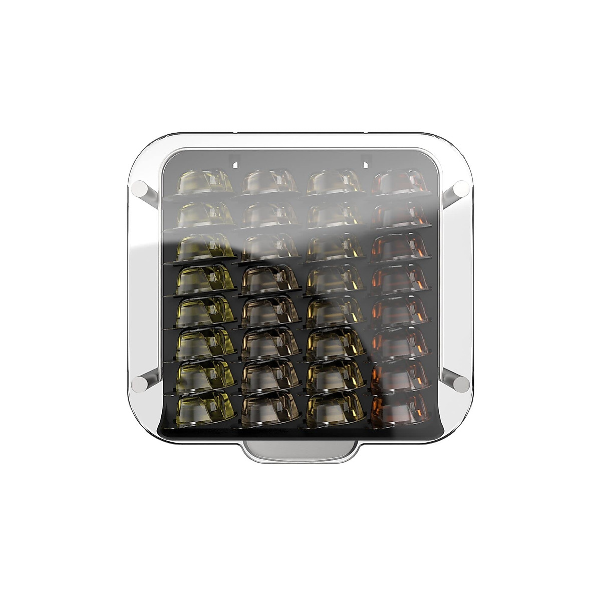 BLACK+DECKER bev by BLACK+DECKER Cocktail Maker Storage Drawer for Bartesian Capsules, Holds up to 36 Bartesian Pods, Sturdy and Stackable Pod Holder (BECS132)