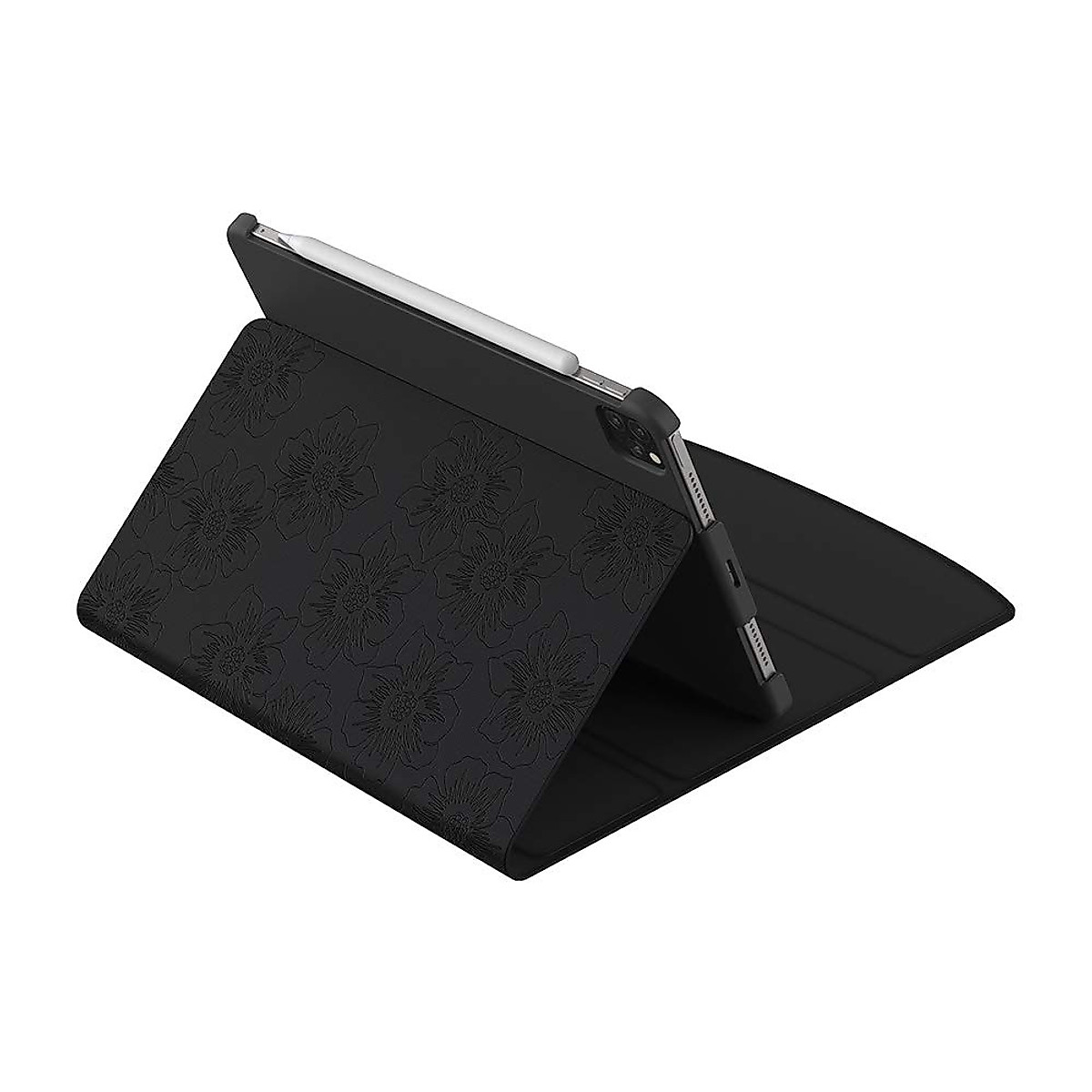 Kate Spade New York Envelope Folio Compatible with Apple iPad Pro 11" & Apple iPad Air (4th Generation) - Reverse Hollyhock/Black