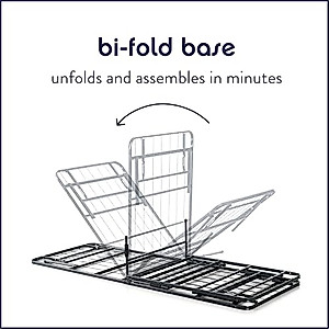 Best Price Mattress New Innovated Box Spring Platform Metal Bed Frame / Foundation, California King