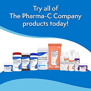 The Pharma-C Company Witch Hazel Wipes [40 Wipes] - Daily Toner & Astringent Cleansing Cloths For Face