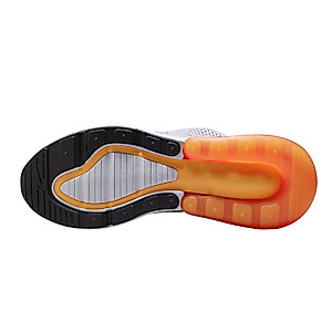 Nike Womens W Air Max 270 Running Shoe, WHITE/BRIGHT CRIMSON-FUCHSIA DREAM, 7.5 US