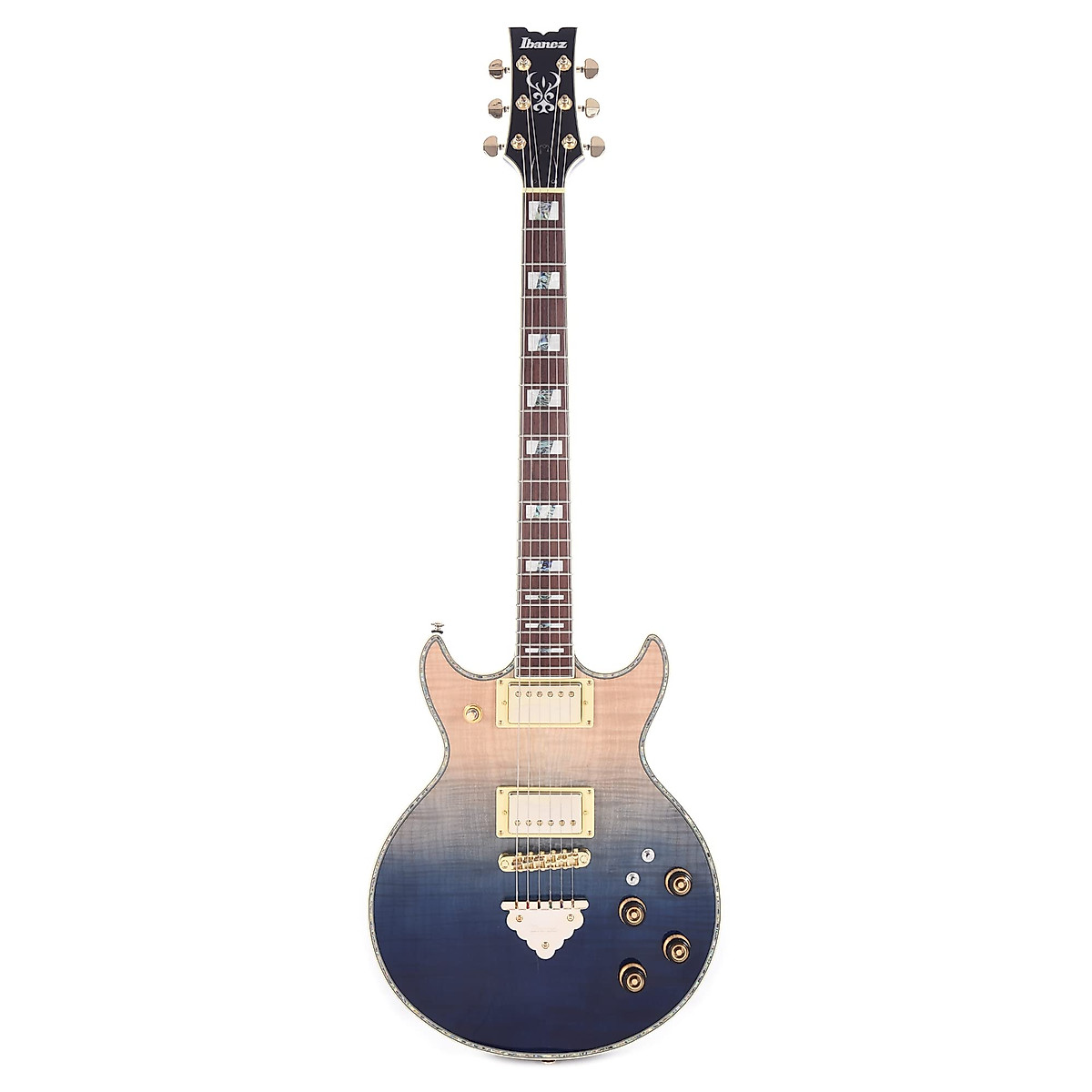 Ibanez AR420 AR Standard Electric Guitar, Transparent Blue Gradation