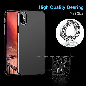 ELUTENG 40mm USB Fan with 3 Speed Control USB Ventilator 5V Max 5300RPM ...