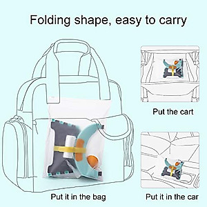 Yeking Toddler Potty seat, Portable Toddler Potty Training Seat, Travel Potty, Foldable Toilet Seat, Baby Potty Seat for Indoor and Outdoor (White)