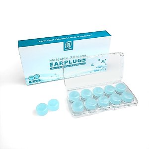 LYSIAN Ultra Soft Moldable Ear Plugs for Sleeping and Swimming Adults and Kids - Reusable Noise Cancelling Earplugs for Sound Blocking, Snoring, Study