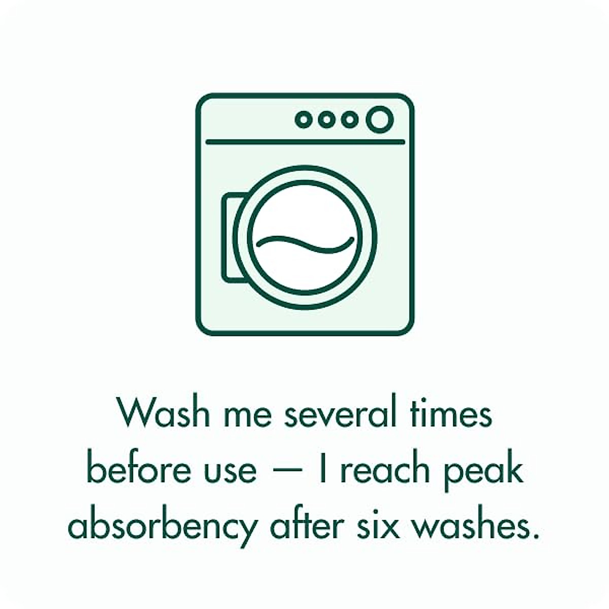 Naturally Nature Cloth Diaper Inserts, 5 Layer Rayon Fleece, Pack of 12, Resuable, Washable Inserts for Cloth Diapers, Gray Color