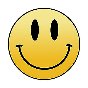 Mr. Happy Smiley Smile Face Funny Humor Cute Positive Laugh PopSockets PopGrip: Swappable Grip for Phones & Tablets