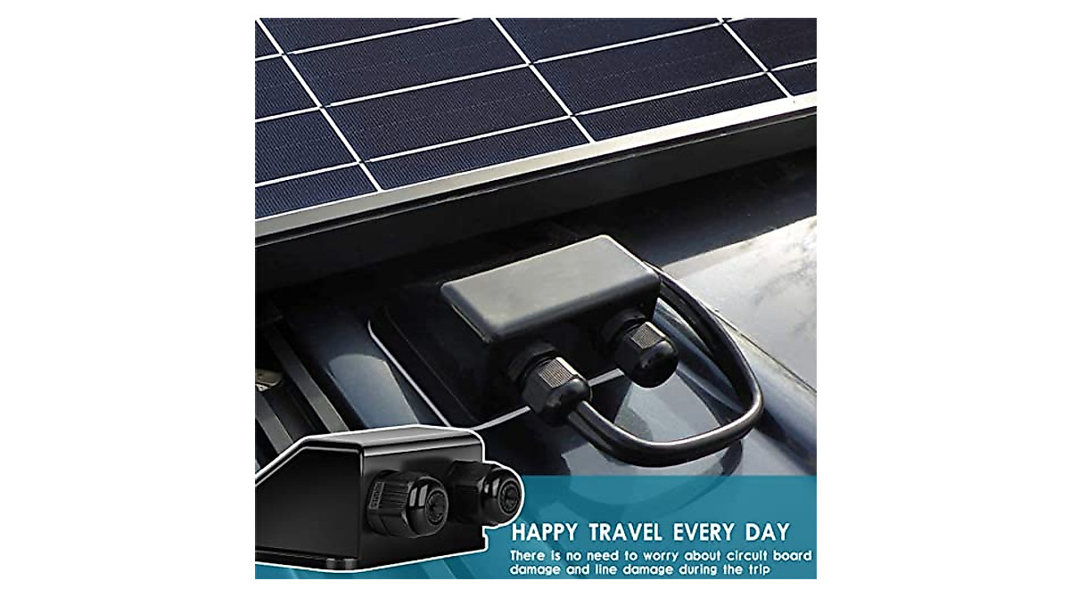 LAOJU Waterproof Solar Cable Entry Gland for RVs & Boats