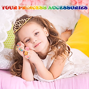 Advent Calendar 2023 Girls Kids 24 Days Christmas Countdown, Adjustable, No Duplication Little Girls Jewelry Ring Gifts Girl Toys for age 3-4-5-6-7-8-12 Christmas Advent Calendar Ornament