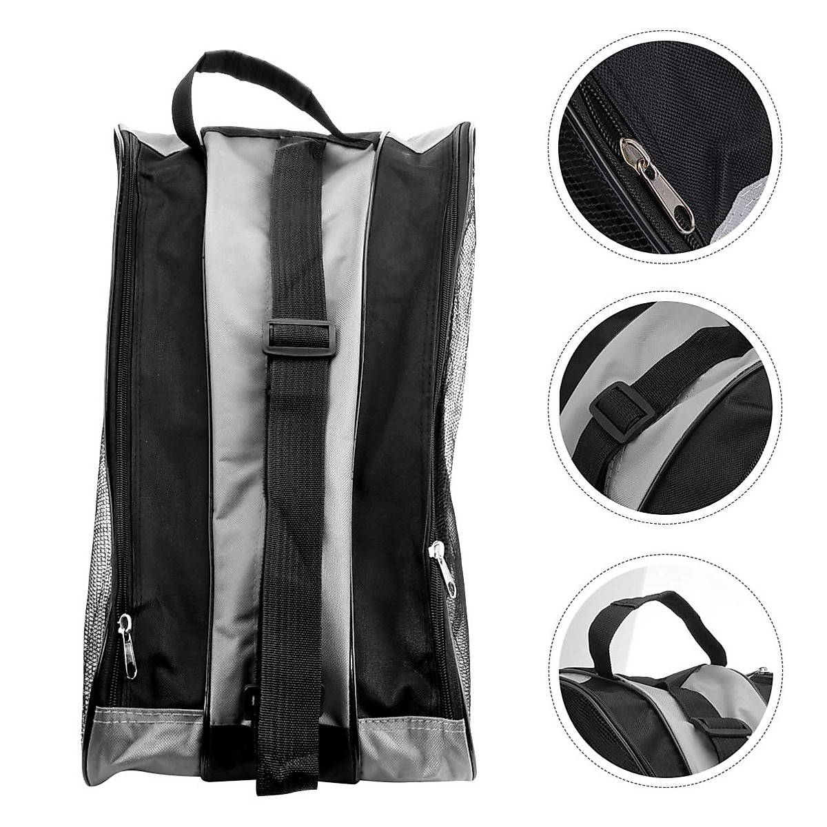 WINOMO Ice Skate Bag Ice Roller Skating Carrying Bag Inline Skating Bag Figure Skate Bag Skates Tote Bags Skating Accessories