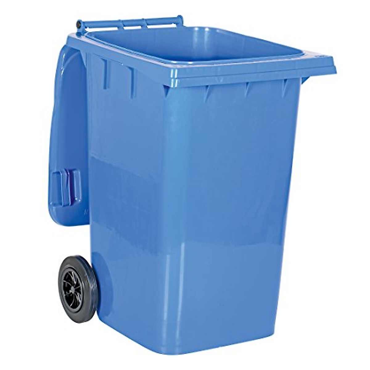 TH-95-BLU Trash Can, Polyethylene, 28-1/4" Width, 44-1/2" Height, 34" Depth, 95 gallon Capacity, Blue