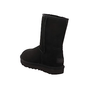 UGG Women's Classic Short Ii Boot, Black, 10