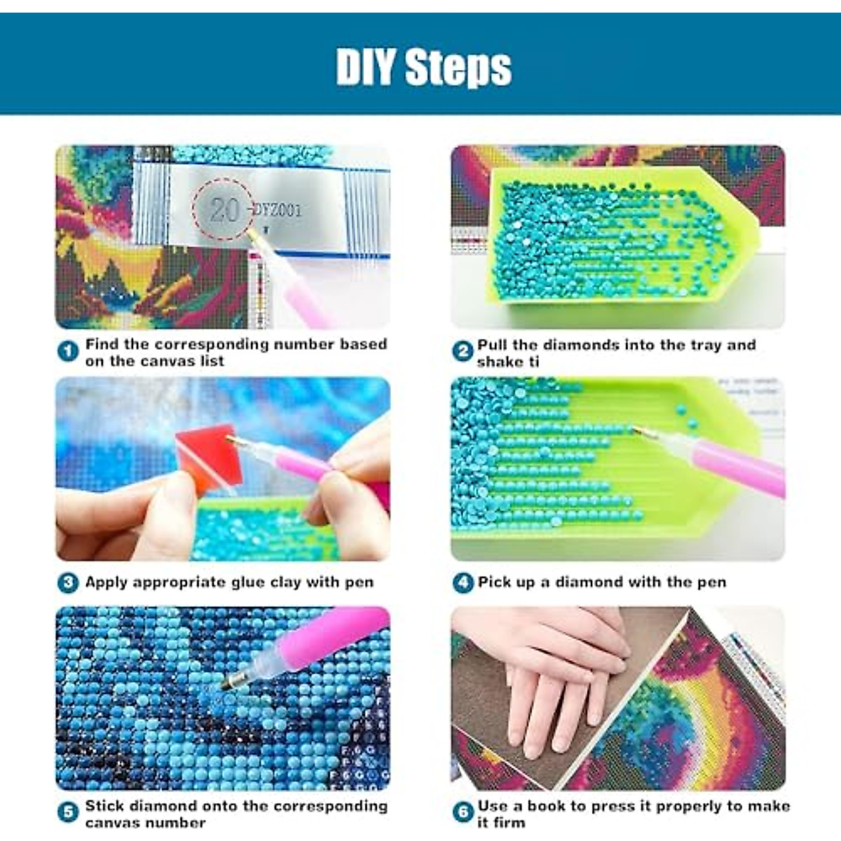 AIBOERL 5D Diamond Painting Kits for Adults Beginners, Crow Bird Diamonds Art, Animal Full Drill Diamond Painting, Flowers Diamond Dots Crafts for Home Wall Decor (11.8 * 15.8 inch)