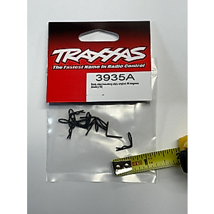 Traxxas 3935A Body Clip (Mounting Clip) Angled 90-Degrees (Black) Revo