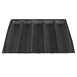 Silicone Baguette Pan French Bread Pans Oblong Shape Bread Molds 5 Loaf French Bakeware Tray for Baking Cooking Kitchen